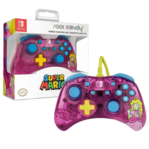 Nintendo Switch PDP Rock Candy Controller Peach | PLAYe