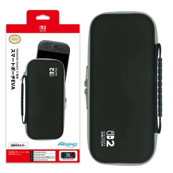 Nintendo Switch 2 Maxgames Smart Pouch EVA - Black/Gray | PLAYe
