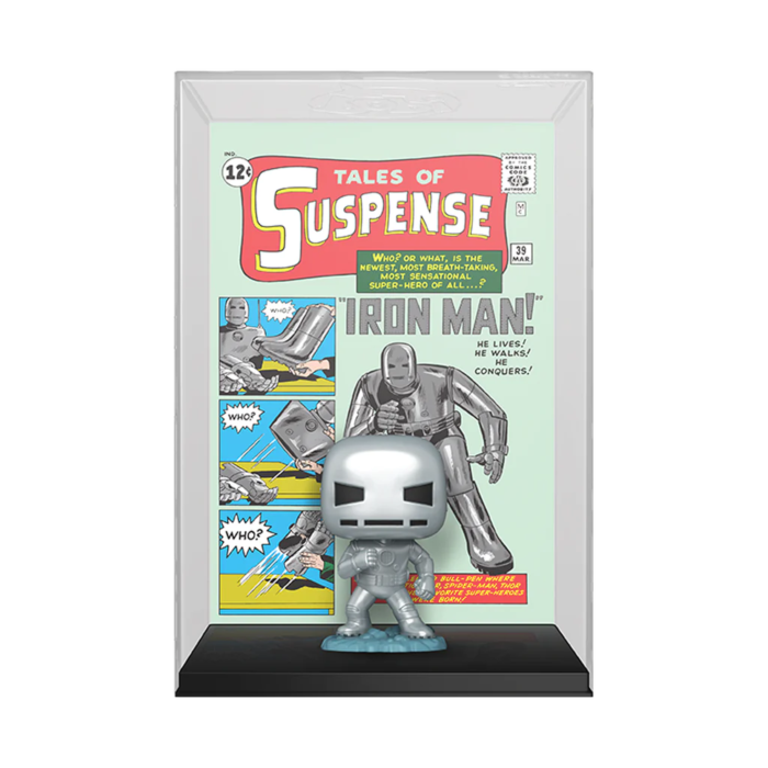 Funko POP! (34) Tales of Suspense 39 Iron Man Comic Cover | PLAYe