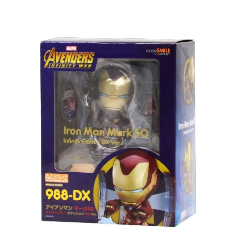 Nendoroid 988-DX Iron Man MK 50 Infinity Edition DX Ver | PLAYe