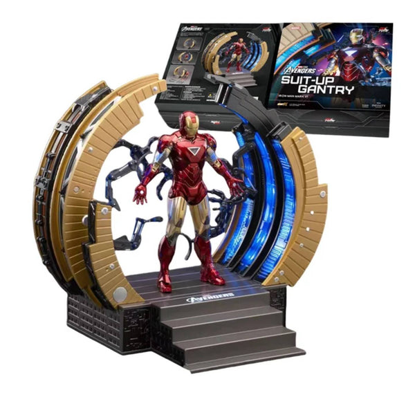 ZD Toys Iron Man 1/10 " Mark VI Suit-Up Gantry | PLAYe