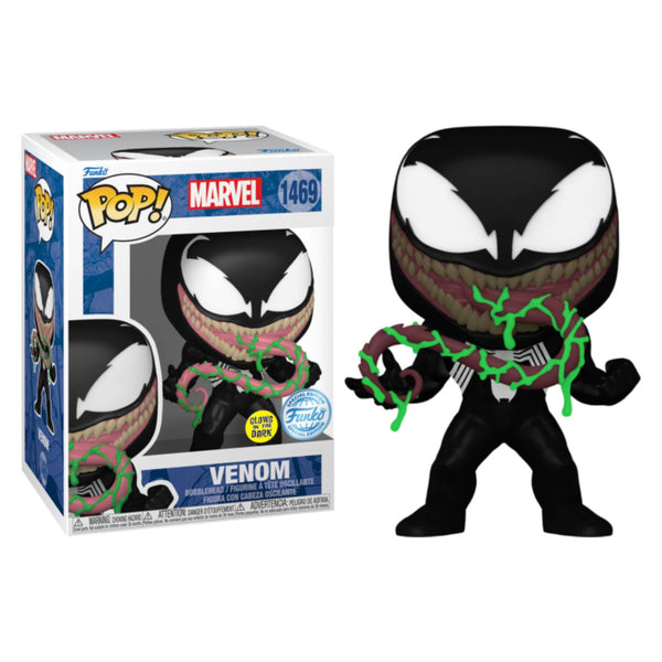 Funko POP! (1469) Marvel Venom with Ooze Glow in the Dark Special Edit ...