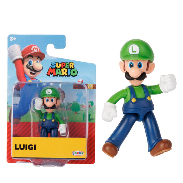 Super Mario Action Figure 2.5 Inch - Stand Luigi | PLAYe