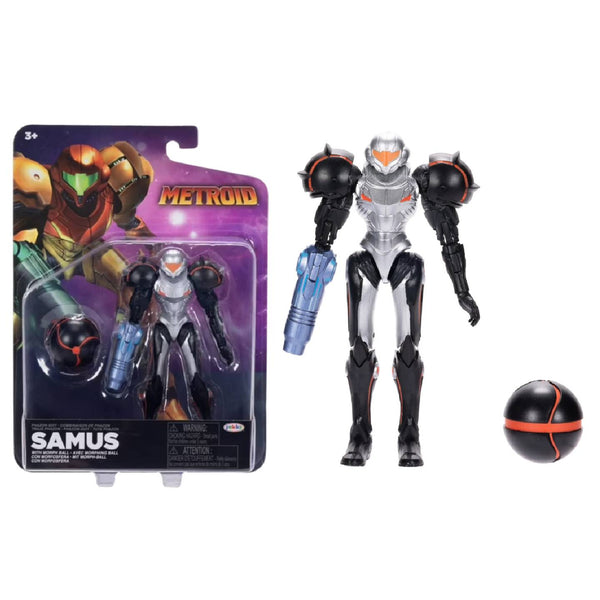 Nintendo 4' Figure Wave 4 - Samus with Morph Ball | PLAYe