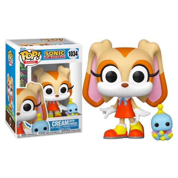 Funko POP! (1034) Sonic The Hedgehog Sonic Cream Cheese | PLAYe