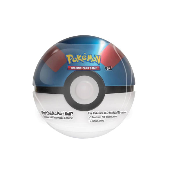 Pokemon TCG Pokeball Tin - Blue/Red (210-85275) | PLAYe