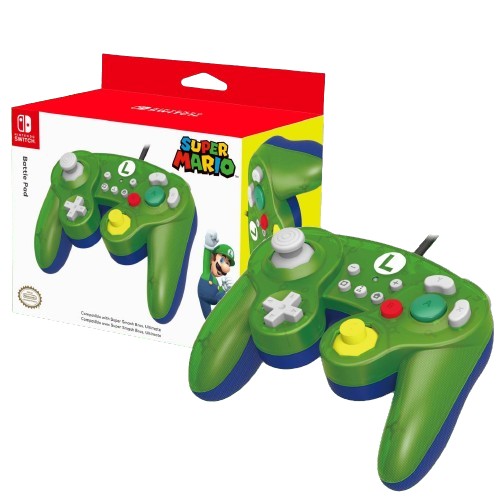Nintendo Switch Hori Classic Controller - Luigi | PLAYe
