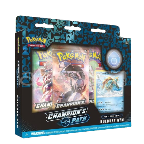 Pokemon SWSH 3.5 Champion's Path Hulbury Pin Collection | PLAYe