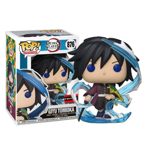 Funko POP! (876) Demon Slayer Giyu Tomioka AAA Anime Exclusive | PLAYe
