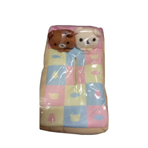 Rilakkuma Tissue box cover- Brown & Cream | PLAYe