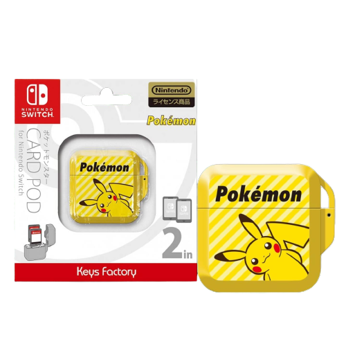 Nintendo Switch Keys Factory Pokemon Pikachu Card Pod | PLAYe