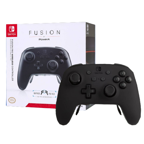 Nintendo Switch PowerA Fusion Pro Wireless Controller - Black | PLAYe