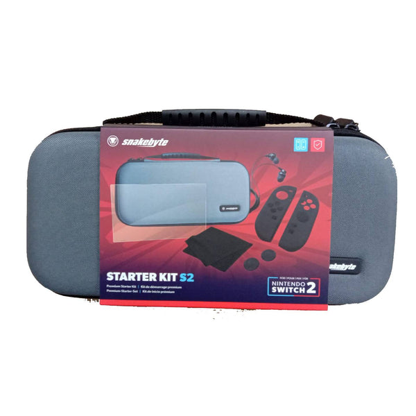 Nintendo Switch 2 Snakebyte Starter Kit S2 - Grey | PLAYe
