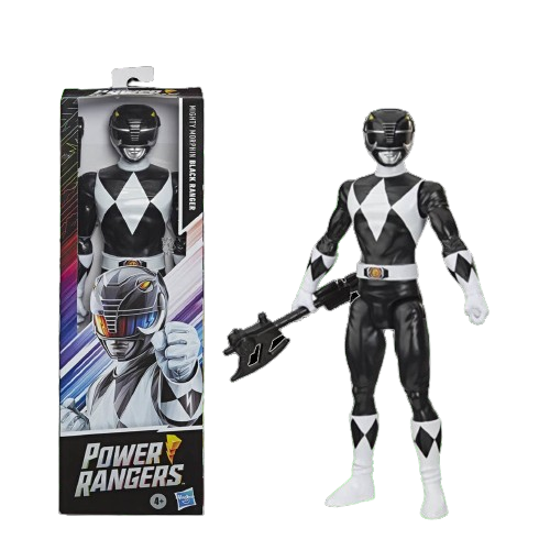 Hasbro Power Rangers Black Ranger 12-Inch Action Figure | PLAYe