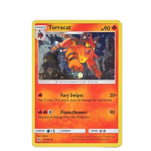 Pokemon Torracat Promo Card | PLAYe