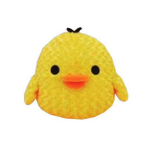 Rilakkuma 17" Furry Yellow Bird Kiiroitori | PLAYe