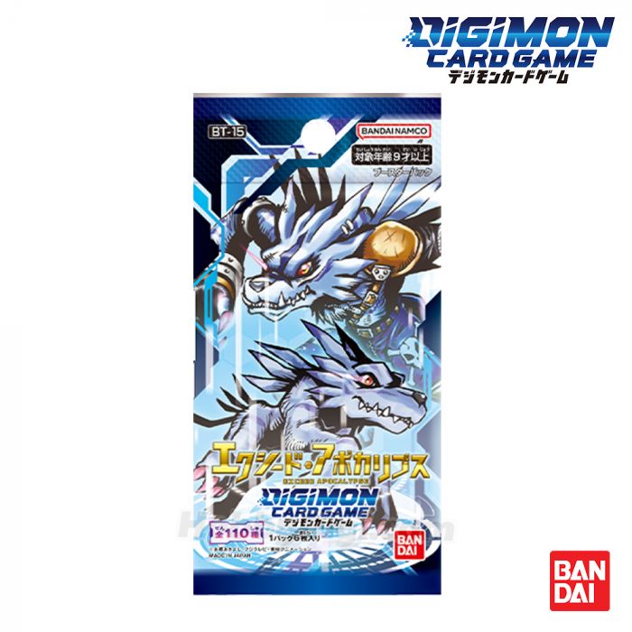 Digimon Card Game BT-15 Exceed Apocalypse Booster | PLAYe