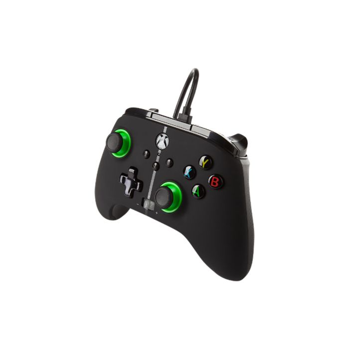 XBox Series X/S PowerA Enhanced Wired Controller - Black/Green | PLAYe