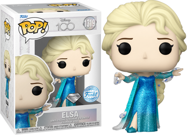 Funko POP! (1319) Disney 100 Elsa Diamond Glitter | PLAYe