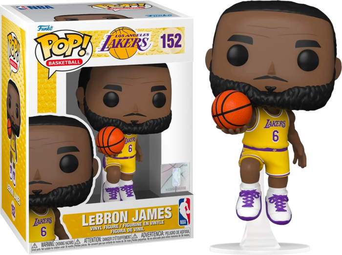 Funko POP! (152) NBA Lakers LeBron James #6 | PLAYe